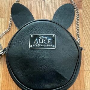 Disney | Bags | Disney Alice In Wonderland Rabbit Ears Clock Chain ...